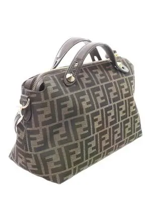 Fendi The Way Ff Jacquard Tote Bag - Brown