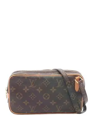 LOUIS VUITTON Monogram Shoulder Bag - Brown