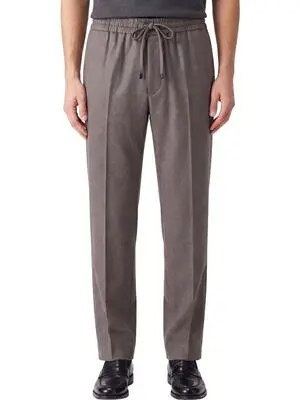 Drole De Monsieur Tailored Trousers - Brown