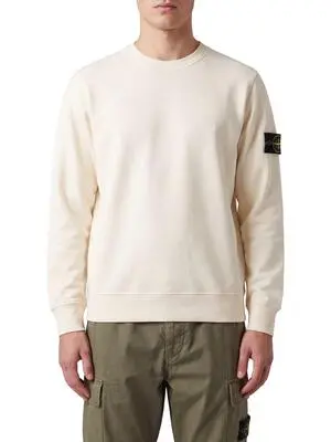 Stone Island Sweatshirt Men Colour Milk