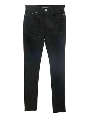 Karl Lagerfeld Embellished Jeans - Black