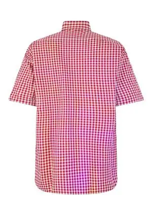Paul & Shark Checked Short-sleeve Shirt - Red