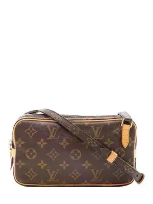 LOUIS VUITTON Monogram Marly Bandoulière Shoulder Bag - Brown