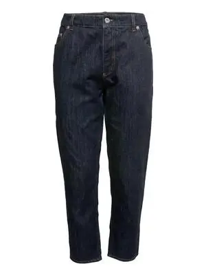 Miu Miu Patch-detail Jeans - Blue