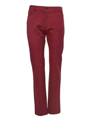JOSEPH Cotton-blend Five-pocket Trousers - Red