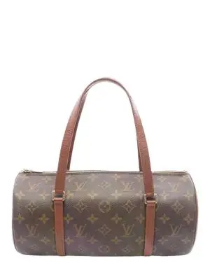 LOUIS VUITTON 2000 30 Papillon Monogram Tote Bag - Brown