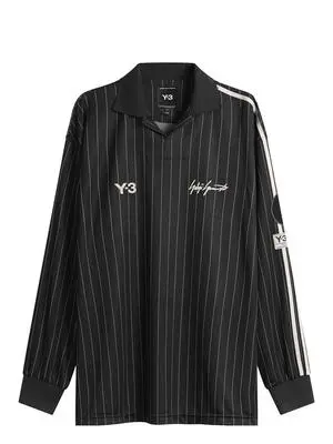 Y3 5 Zidane Football Jersey - Black