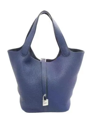 Hermès 2019 Mm Picotin Lock Tote Bag - Blue