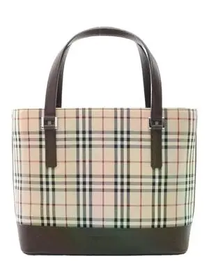 Burberry Nova Check Tote Bag - Neutrals