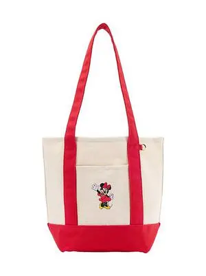 THE DISNEY STORE AT SELFRIDGES Minnie Mouse Canvas Tote Bag - Multi-coloured
