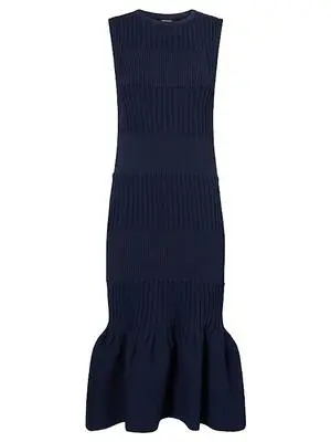 CFCL CFCL Fluted Mermaid Knitted Midi Dress