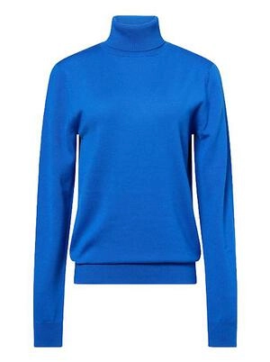THE FRANKIE SHOP Eve Turtleneck Wool Jumper - Blue