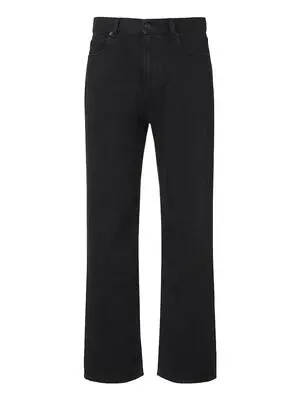THE ROW Vanya Straight Jeans - Black