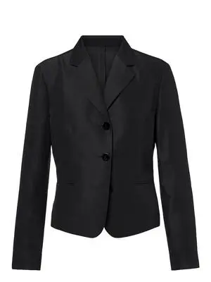 Gucci Silk Faille Jacket - Black
