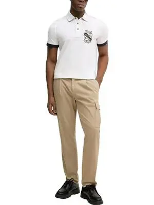 AERONAUTICA MILITARE Straight-leg Cargo Trousers - Neutrals