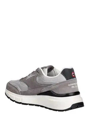 AERONAUTICA MILITARE Panelled Sneakers - Grey