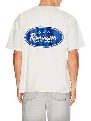 REMINGTON STONE Bronco Tee - Bone