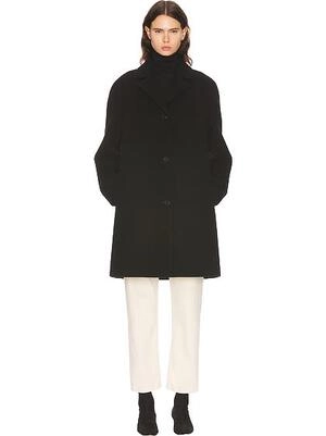 THE ROW Keiran Coat - Black