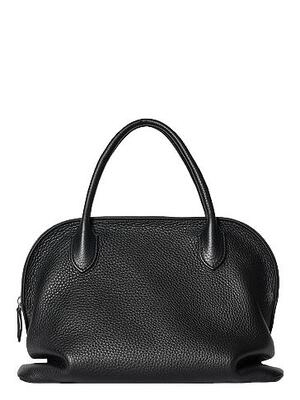 THE ROW Agnes 12 Bag - Black Ans