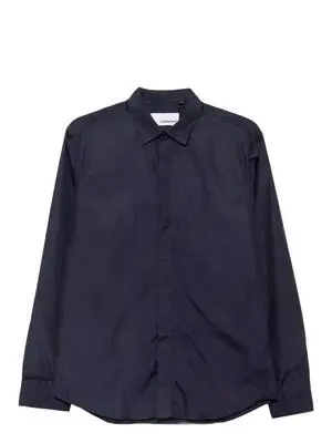 COSTUMEIN Concealed-front Shirt - Blue