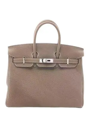 Hermès 2023 25 Birkin Togo Tote Bag - Neutrals