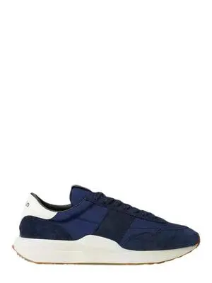 Polo Ralph Lauren Panelled Lace-up Sneakers - Blue