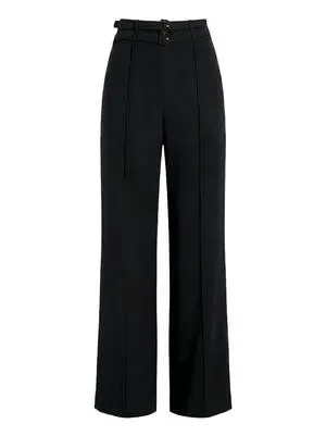 Cinq À Sept Maelor Double-belted Trousers - Black