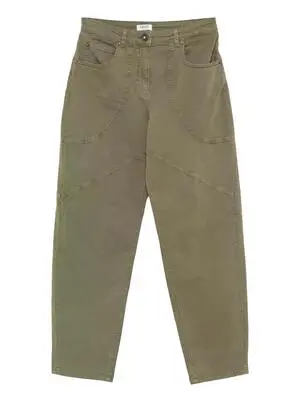 Liu Jo Seam Detail Trousers - Green