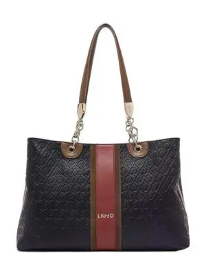 Liu Jo Logo-embossed Tote Bag - Black