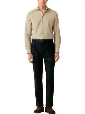 HACKETT LONDON Buttoned Shirt - Neutrals