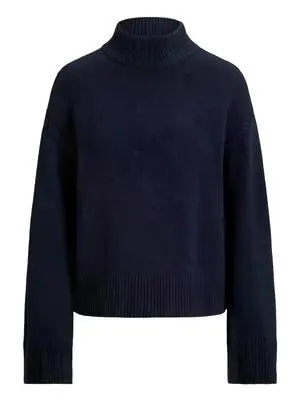 Ralph Lauren Mock Neck Sweater - Blue