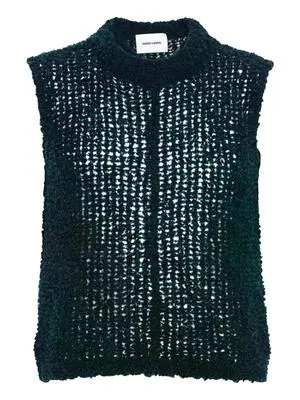 Henrik Vibskov Amphi Open-knit Vest - Blue
