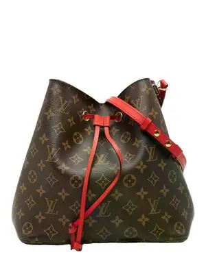 LOUIS VUITTON Monogram Neonoe Mm Bucket Bag - Brown