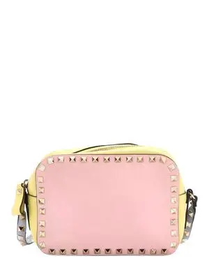 Valentino Garavani Rockstud Camera Leather Crossbody Bag - Multicolour