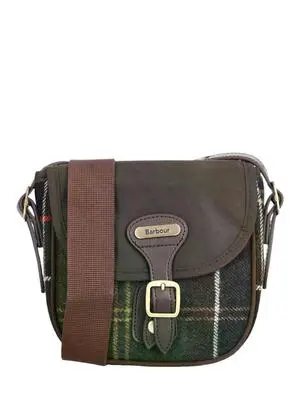 Barbour Whitley Tartan Mini Crossbody Bag - Brown