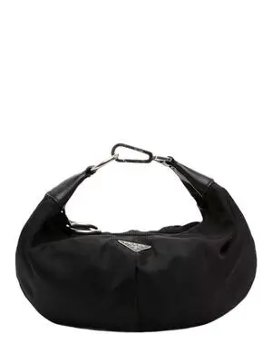 Prada 2000-2013 Tessuto Re Edition 2006 Hobo Bag - Black