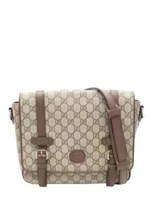 Gucci 2010s Gg Supreme Messenger Bag - Neutrals