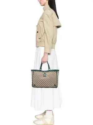 Gucci Gg Canvas Abbey D-ring Tote Bag - Neutrals