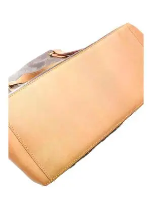 LOUIS VUITTON 2002 Cabas Mezzo Tote Bag - Brown