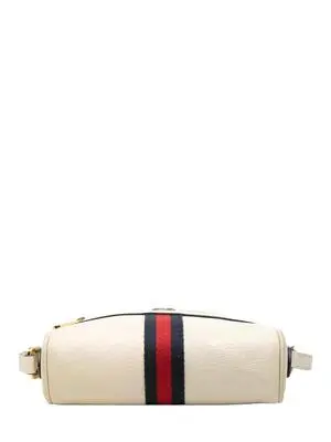 GUCCI Gucci Ophidia Calfskin Web Crossbody Bag