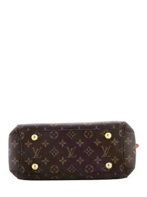 LOUIS VUITTON Monogram Canvas Montaigne Satchel - Brown