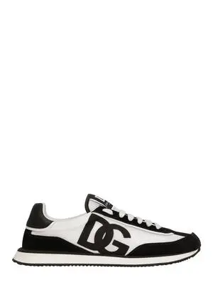 Dolce & Gabbana Mixed-material Dg Cushion Sneakers Sneakers - Multicolor