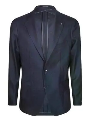 Tagliatore Montecarlo Wool Jacket - Blue
