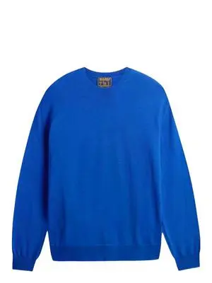 Woolrich Extra-fine Merino Wool Sweater - Blue