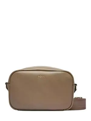 BOSS Logo-motif Cross Body Bag - Brown