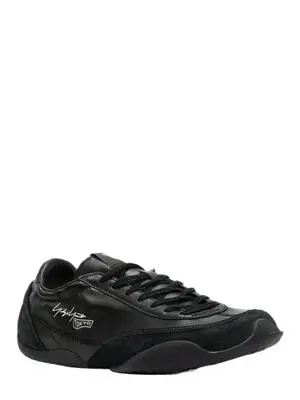 Y3 Panelled Logo-print Sneakers - Black