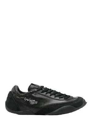 Y3 Panelled Logo-print Sneakers - Black