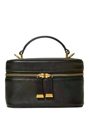 TWINSET Leather Bucket Bag - Black
