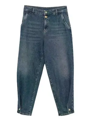 Liu Jo Embellished-button Jeans - Blue