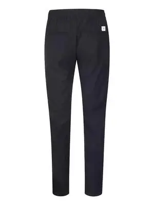 PMDS PREMIUM MOOD DENIM SUPERIOR Steve Logo-patch Elasticated-waist Trousers - Black